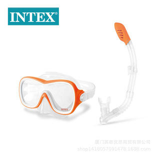 intex 55647浪花骑士游泳泳镜呼吸管泳镜用品潜水面罩潜水镜批发-阿里巴巴
