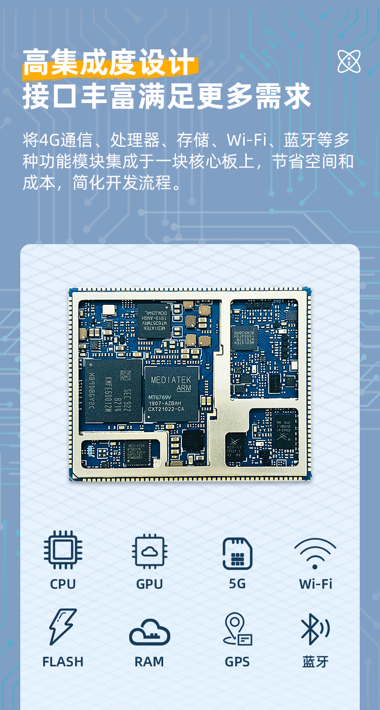 MTK联发科Android核心板方案开发MT6769安卓4G开发板ARM主板定制-阿里巴巴