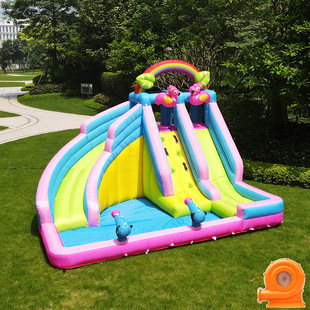 幼儿室内充气滑梯 小型充气城堡 儿童蹦蹦床充气城堡 baby bounce-阿里巴巴