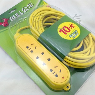公牛摔不烂插座排插电源延长线工程防摔4孔无线10米GN-C5-阿里巴巴