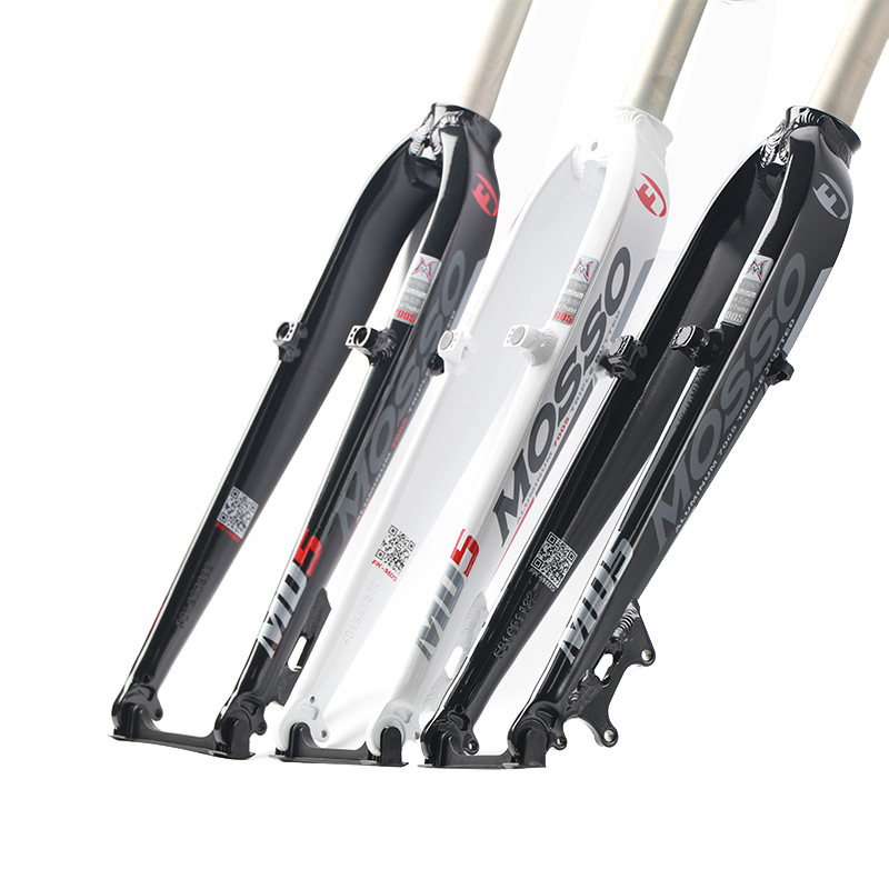 新款MOSSO 超轻硬叉MD3 M3 M5 26 27.5 29寸纯碟V刹山地车前叉A柱-阿里巴巴