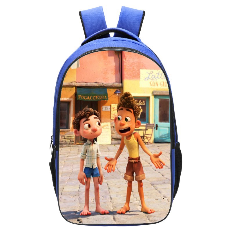 Printed Luca backpack summer friendly day student youth double decker ...