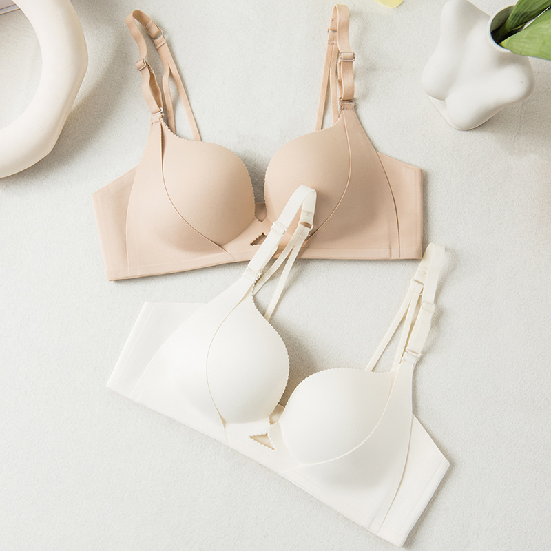 Genuine Japanese traceless back minimalist lingerie, thin and pure ...