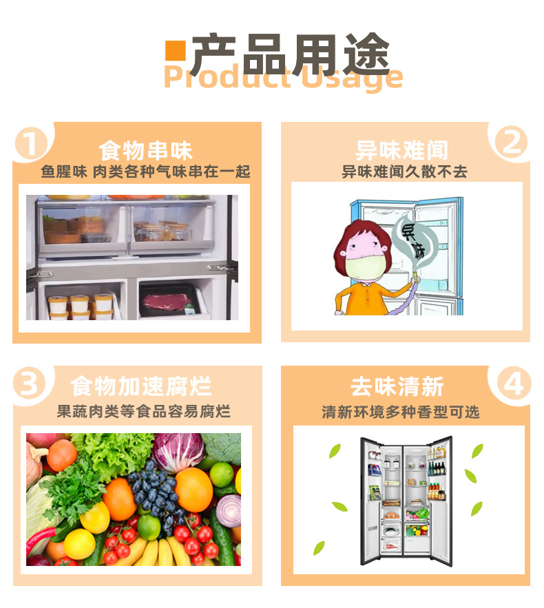 日本进口小林制药冰箱消臭剂113g 冷藏室臭味剂吸味剂去异味代发-阿里巴巴