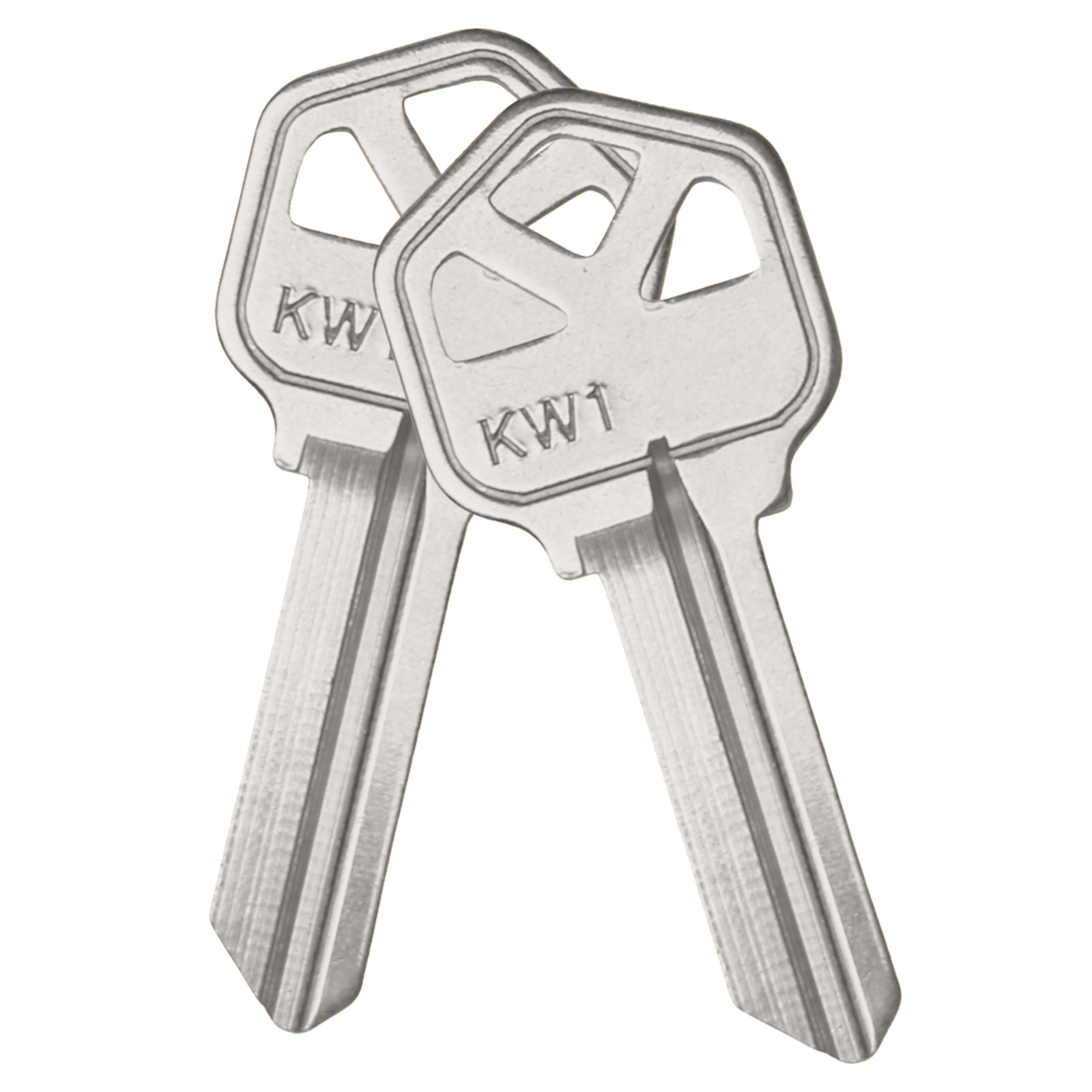 KW1 BRASS FINISH 钥匙坯 NICKEL PLATED 银色钥匙坯 KW1-阿里巴巴