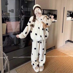 0922-55 YYDS波点睡衣套装-阿里巴巴