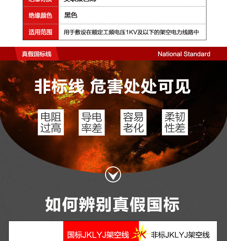 JKLYJ国标高压10KV绝缘架空线70 120 150 185 240平方铝芯电缆线-阿里巴巴