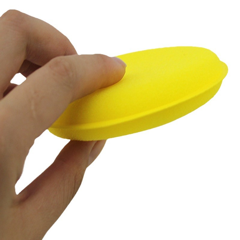 Car waxing sponge super dense round sea edge pressing polishing waxing ...
