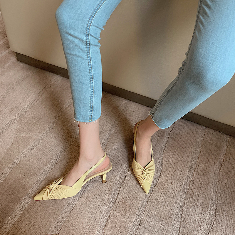 CHIKO Lubov Pointy Toe Stiletto Slingback Shoes