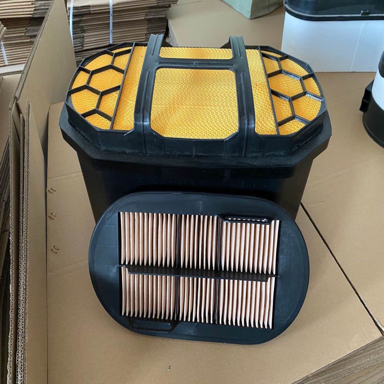 滤华城蜂窝式空气滤清器496-9841 496-9842-阿里巴巴