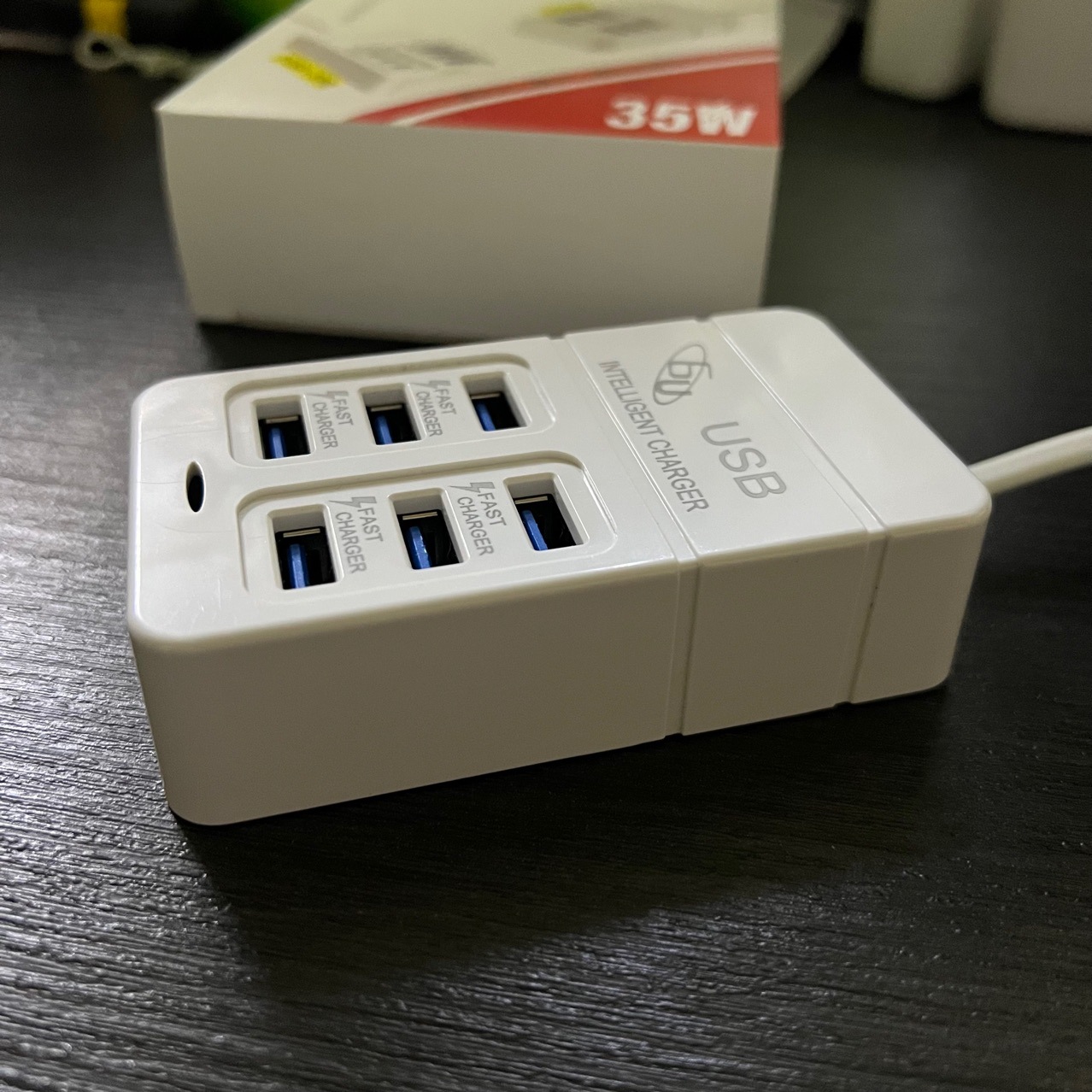 新款排插充电器6usb多口pd手机充头延长线快充插座安卓通用35w-阿里巴巴