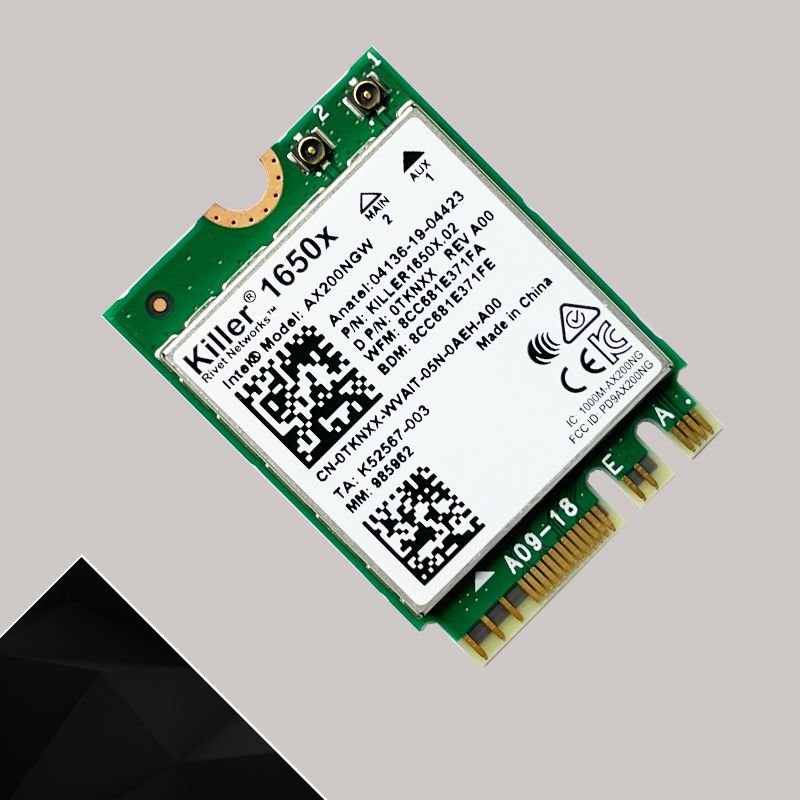 Killer 1650x AX200NGW WIFI 6 2974M 蓝牙5.1无线网卡-阿里巴巴
