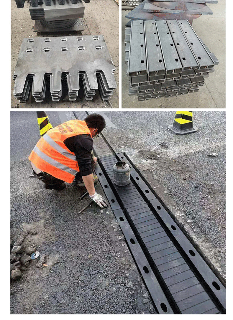 桥梁伸缩缝装置RBKF SSFB 80型160型240型单元多向变位梳齿板缝-阿里巴巴