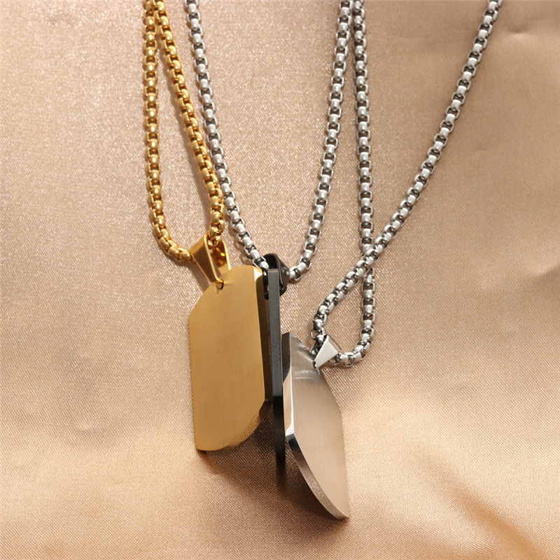 欧美钛钢急救标志吊坠个性朋克复古潮男不锈钢医疗标志项坠280651-阿里巴巴