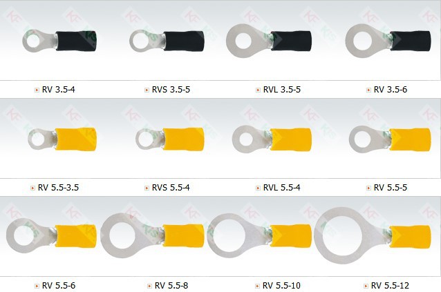 克爱斯KF圆形绝缘端头RV1.25-3.5L RV1.25-4S RV1.25-4L RV1.25-5-阿里巴巴