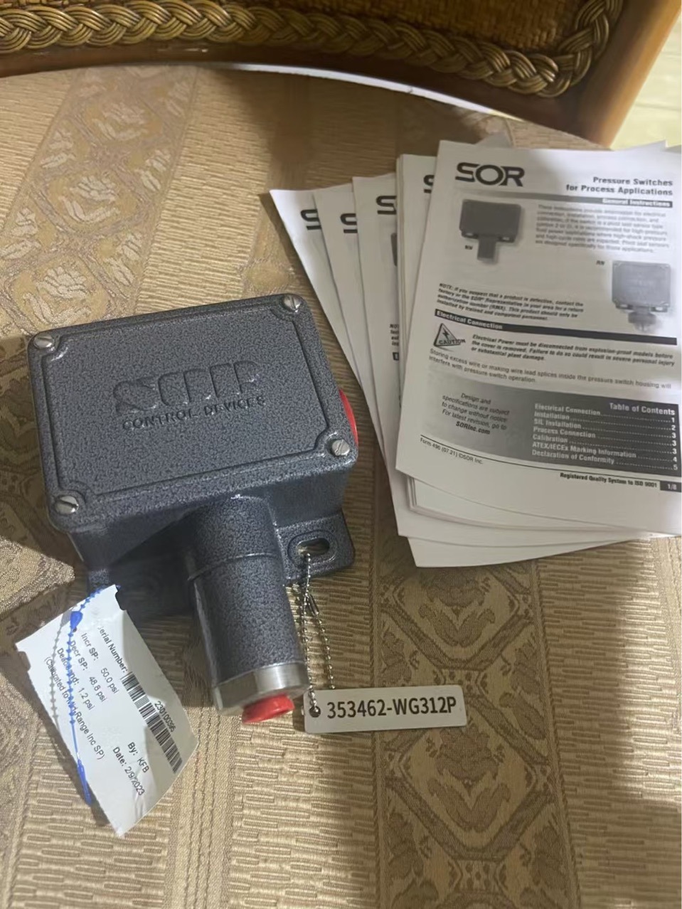 SOR索尔差压开关101NN-K3-N4-C1A 全新原装进口-阿里巴巴