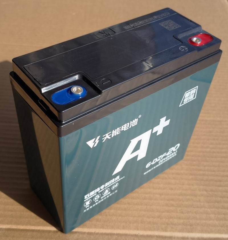 天能6-DZF-20电动车电池12V20Ah铅酸电瓶三轮车洗地机蓄电池-阿里巴巴