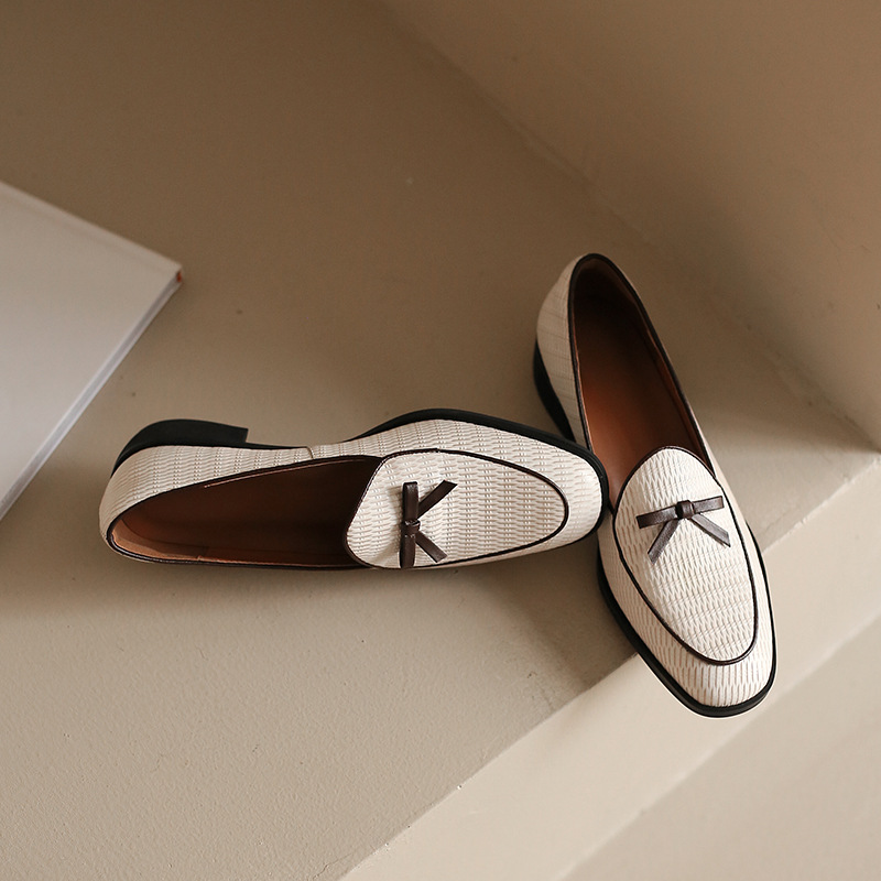 CHIKO Anahi Square Toe Block Heels Loafers Shoes