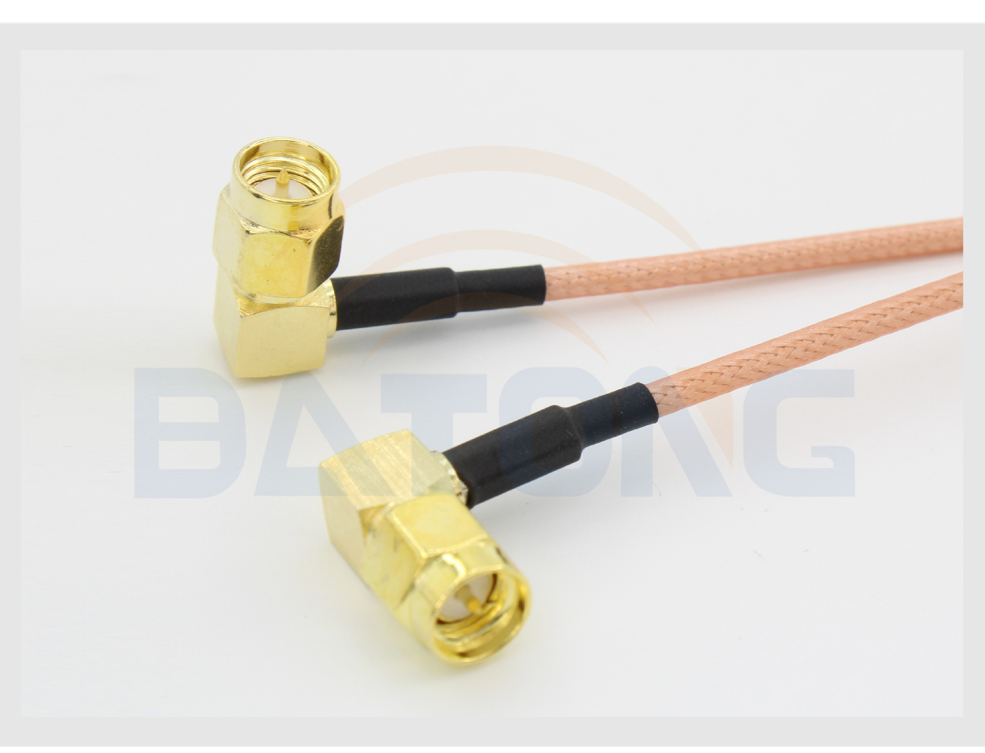 SMA公头转接SMA弯公头射频连接线SMA-J转SMA-JW延长线RG316转接线-阿里巴巴