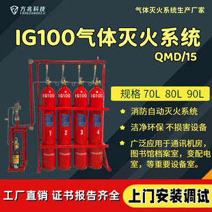 【方兆】IG100氮气灭火系统 管网式气体灭火系统全国上门安装调试-阿里巴巴