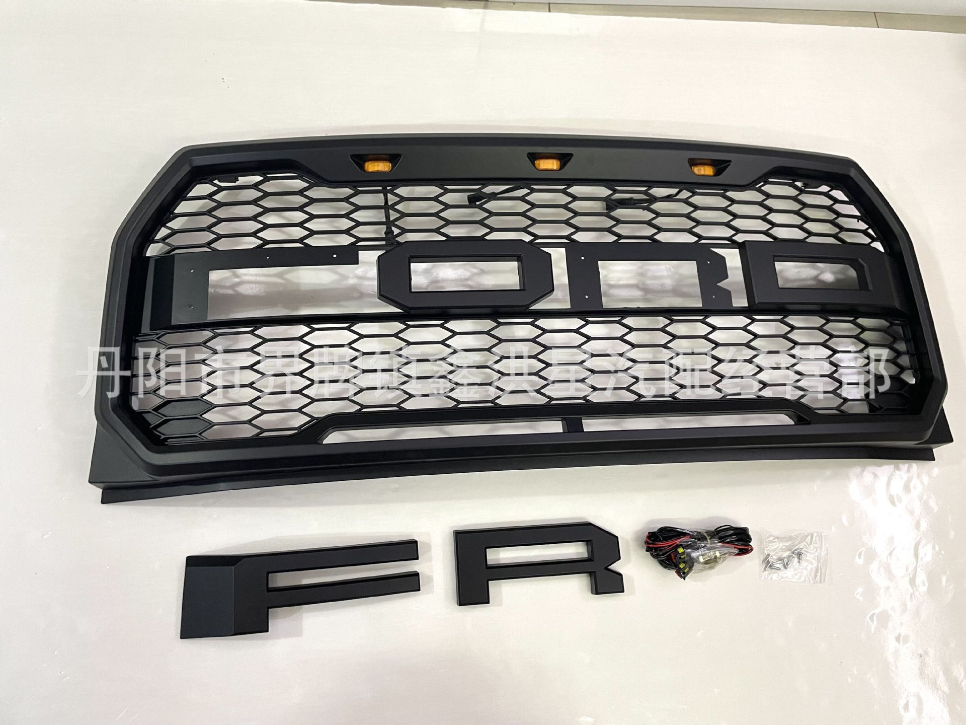适用于福特猛禽f150中网201517前保险杠格栅fordf-150raptorgrill-阿里巴巴