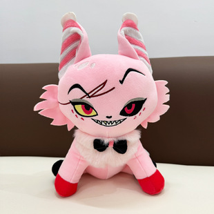 跨境新品Angel Meow Hazbin Hotel地狱客栈天使猫毛绒玩偶公仔-阿里巴巴