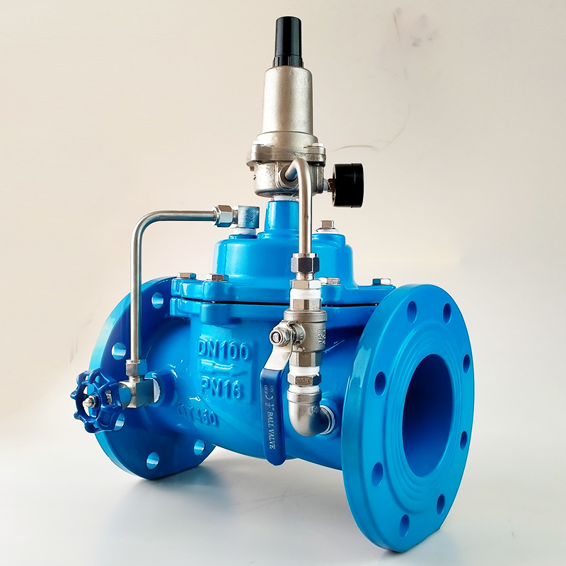 持压泄压阀 500X-16Q 球磨铸铁安全阀法兰水利控制安全阀-阿里巴巴