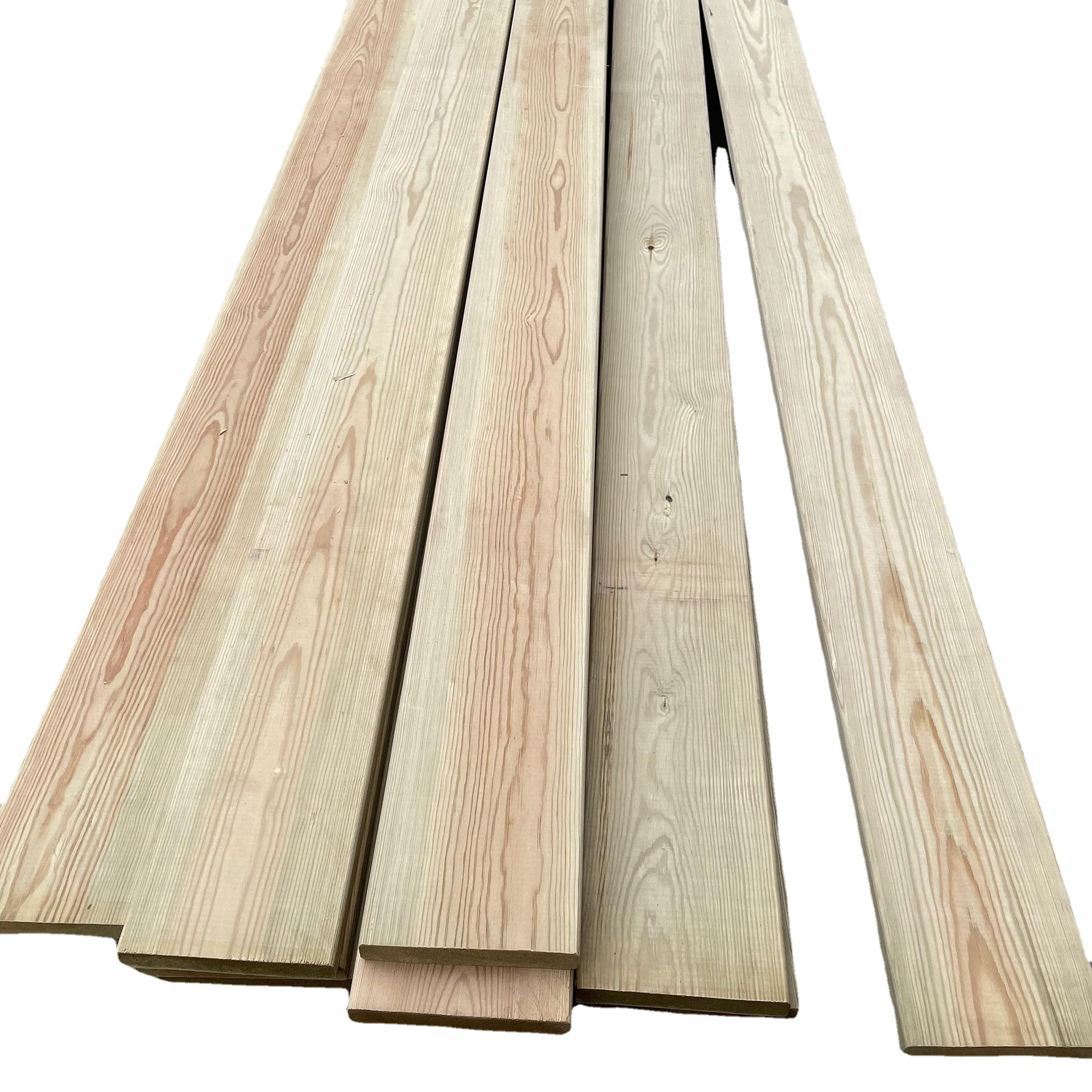 knotless pine wood outdoor anticorrosive wood board terrace solid wood board carbonized wood ...