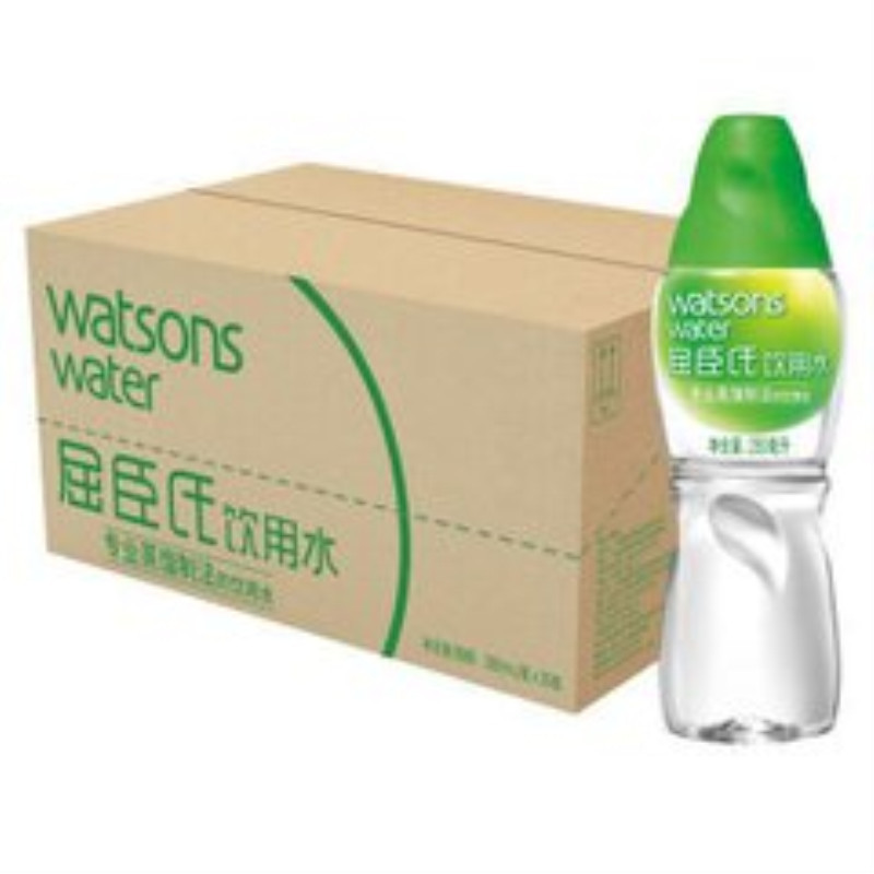Watsons/屈臣氏饮用水(蒸馏制法)280ml*35瓶装整箱正品批发-阿里巴巴