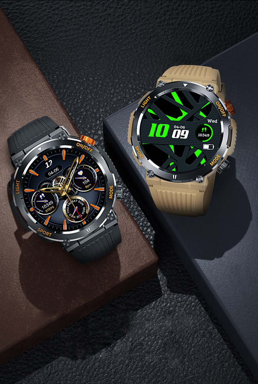 HT17户外防水运动智能手表心率血压监测指南针蓝牙通话华强北手表-阿里巴巴