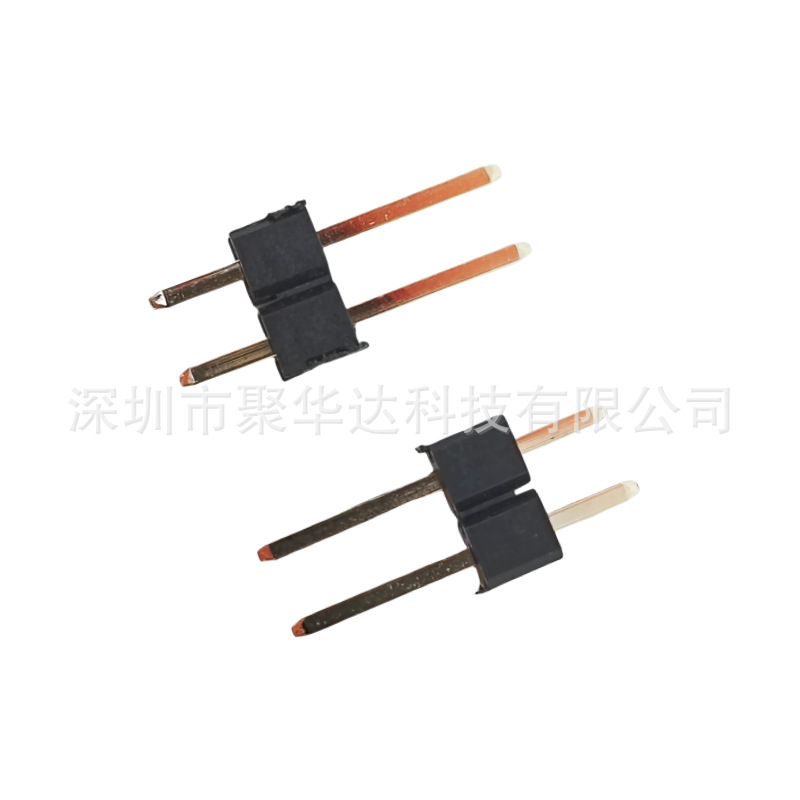 XFCN PZ254V-11-02P 排针 间距2.54mm 2Pin(1x2) 黄铜 方针 直插-阿里巴巴