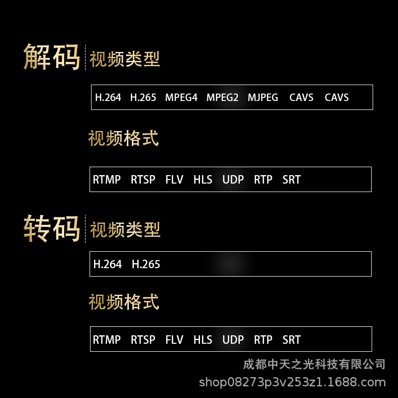 h265 h264 4k网络摄像头直播rtsp转flv/rtsp转rtmp推流淘宝抖音-阿里巴巴