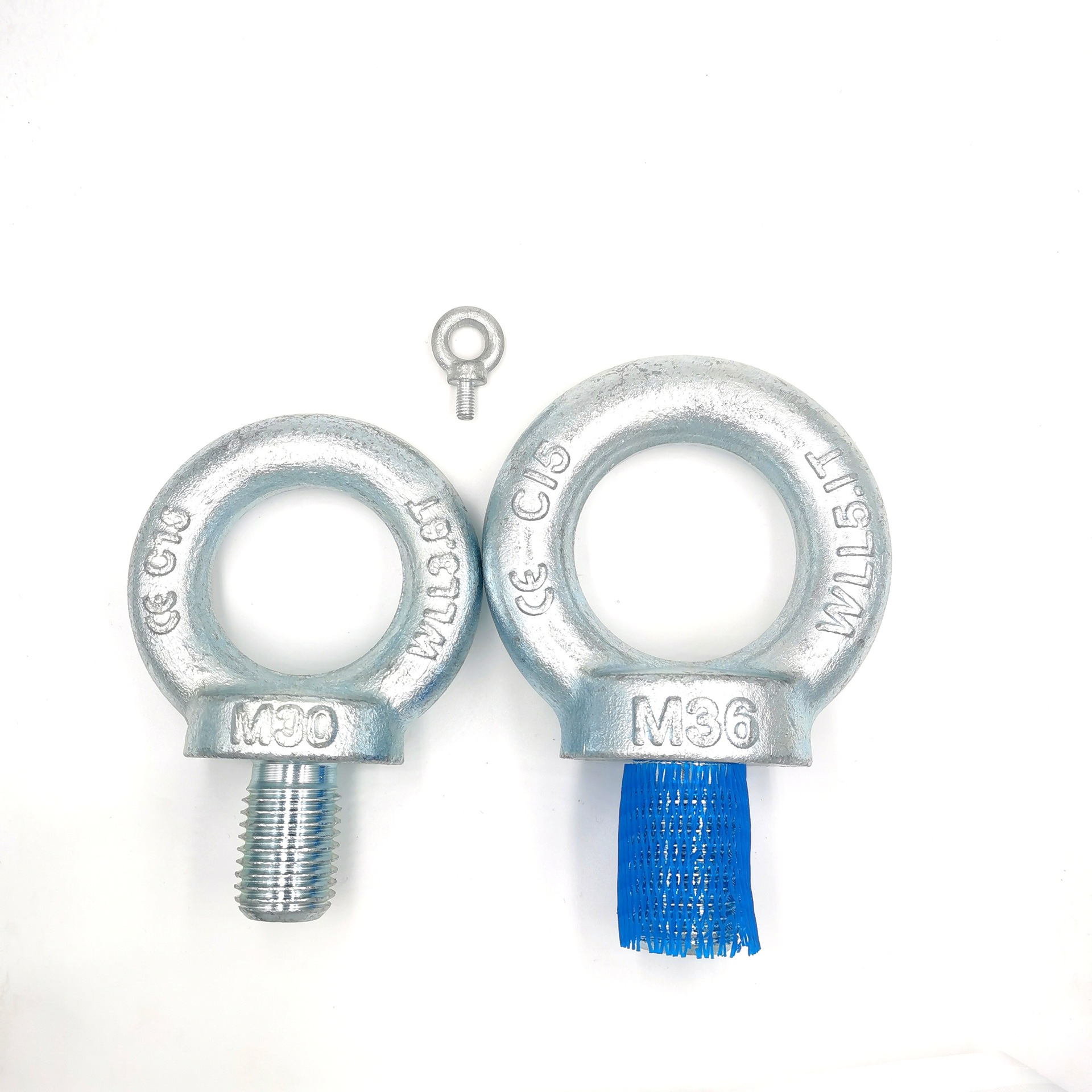 工厂现货吊环螺丝加长吊环GB825/DIN580重型吊环吊母镀锌吊环螺栓-阿里巴巴
