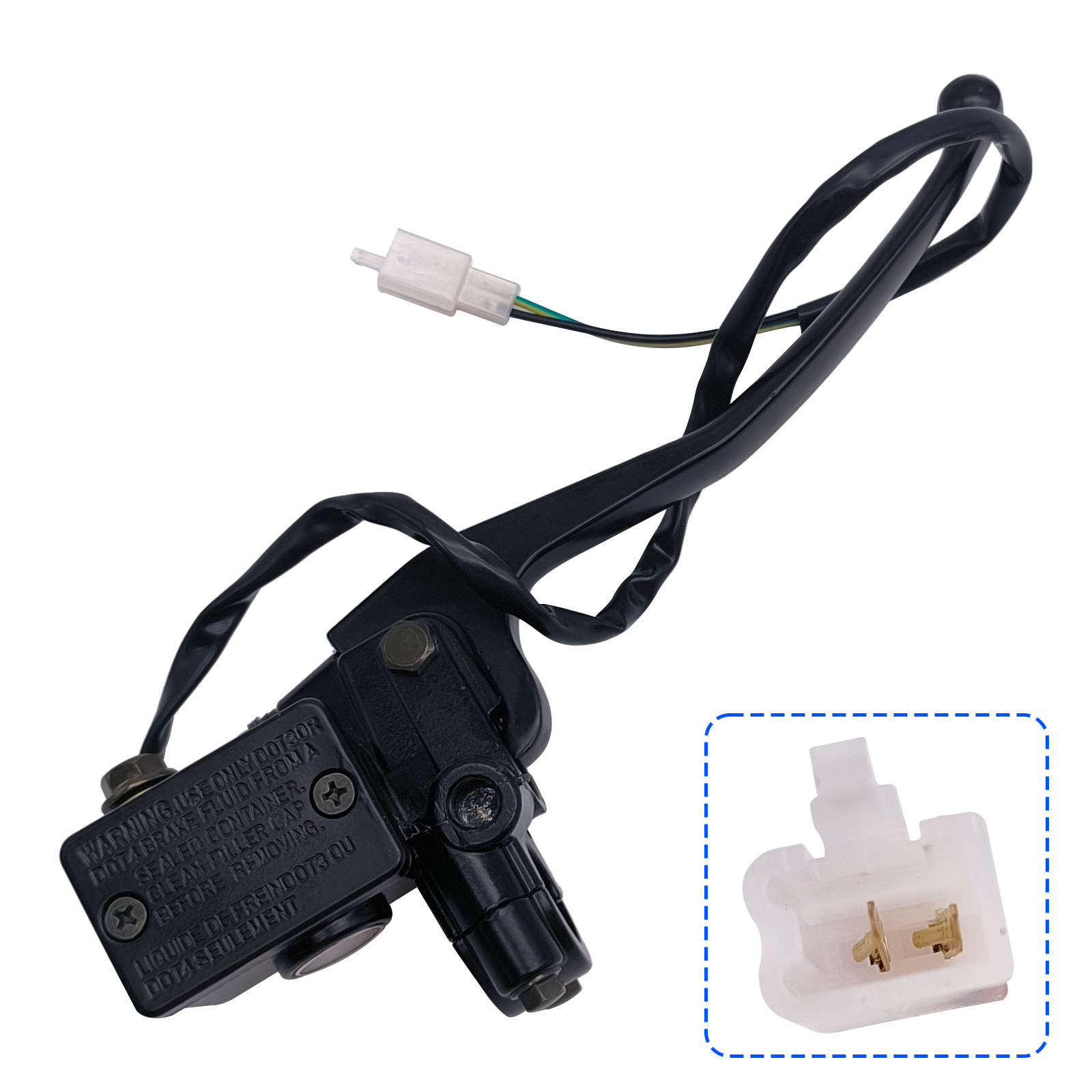 跨境适用雅马哈125cc前制动杆泵液压泵缸总成 Yamaha 125-阿里巴巴