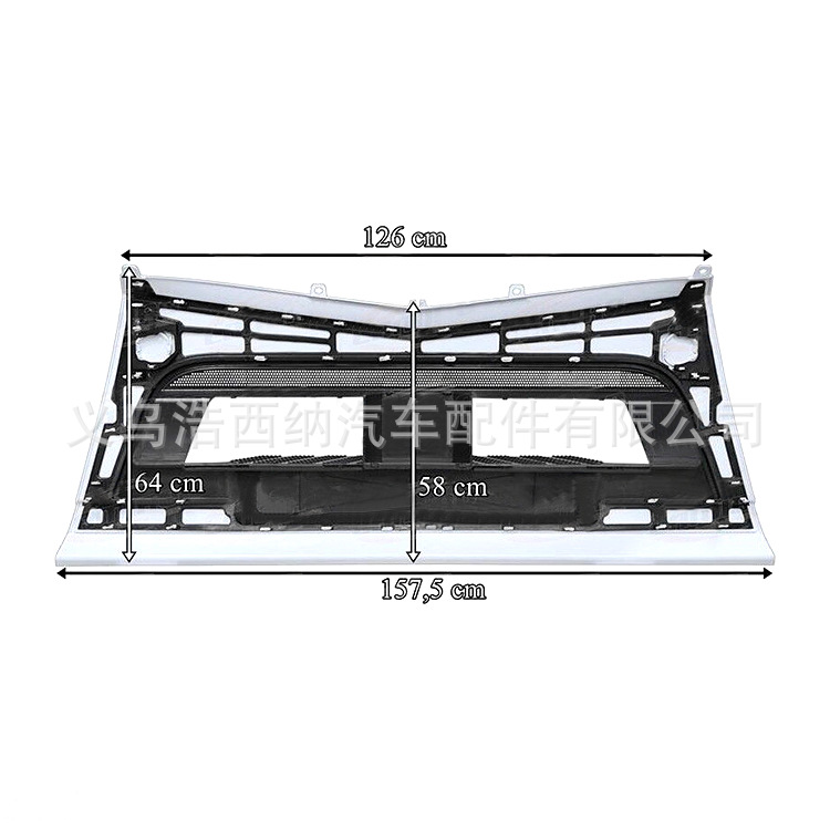 适用于梅赛德斯奔驰 actros mp4 卡车 前保险杠 oe 9608801990-阿里巴巴