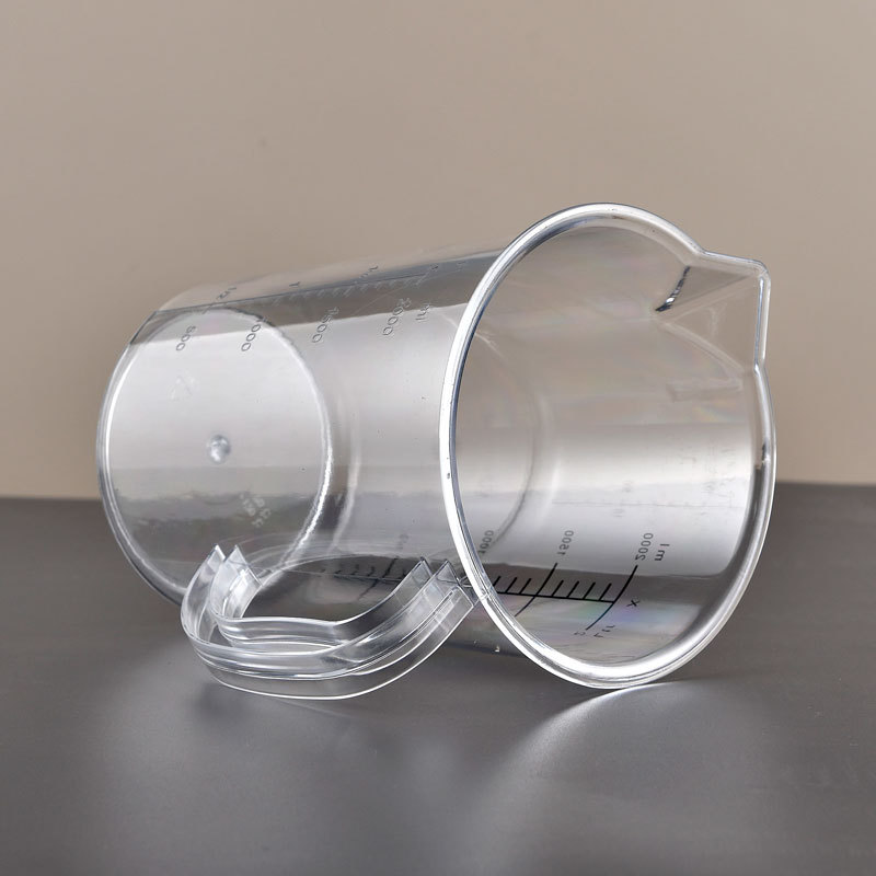 亚克力塑料pc量杯带刻度克度杯大容量2000ml5000ml奶茶店用品量杯-阿里巴巴