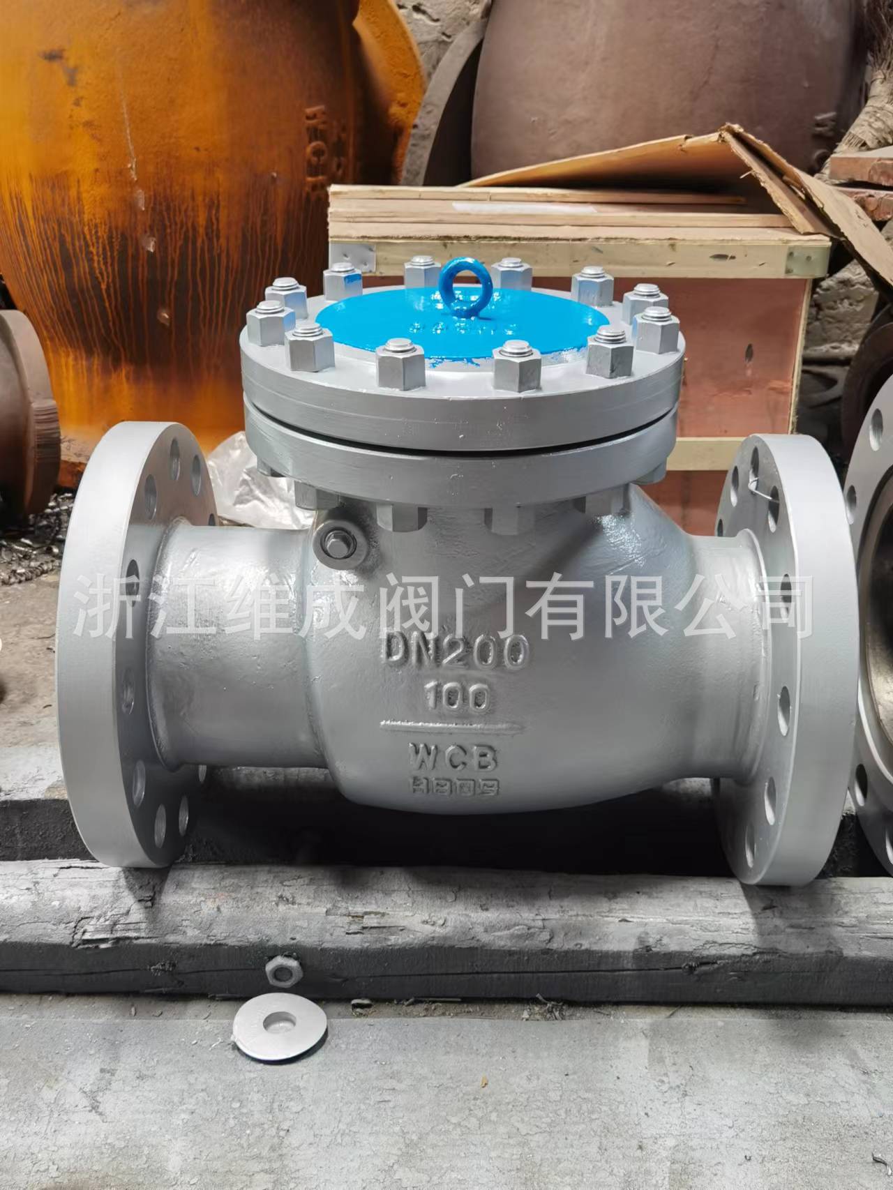 铸钢法兰升降式止回阀H41H-16C-阿里巴巴