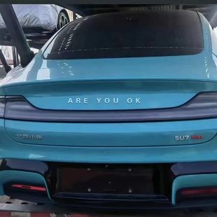 areyouok车贴Are you ok车标 金属 镍标 尾标 小米SU7专用 车尾-阿里巴巴