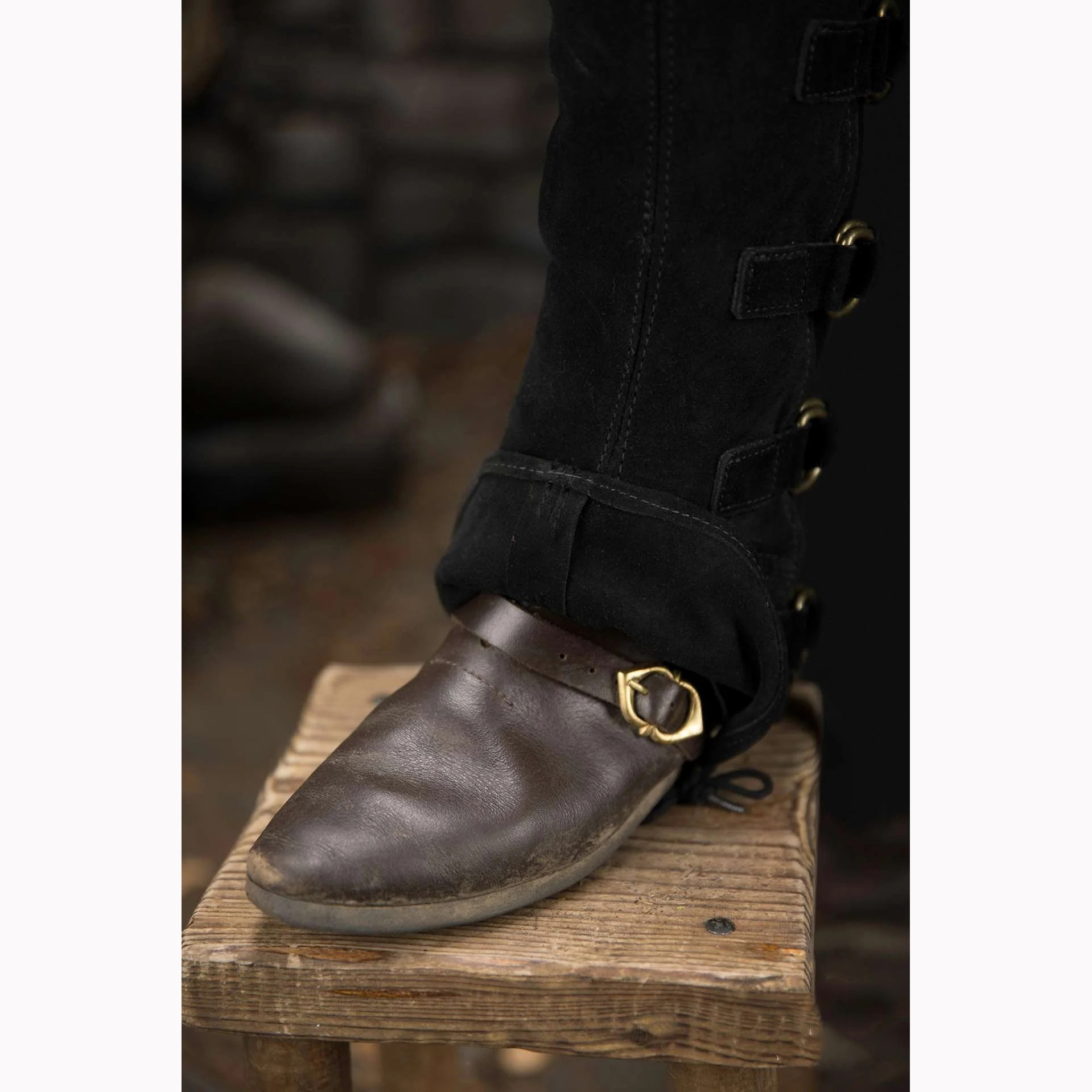 跨境亚马逊wish中世纪维京鞋套靴子复古靴套文艺复兴COSPLAY护腿-阿里巴巴