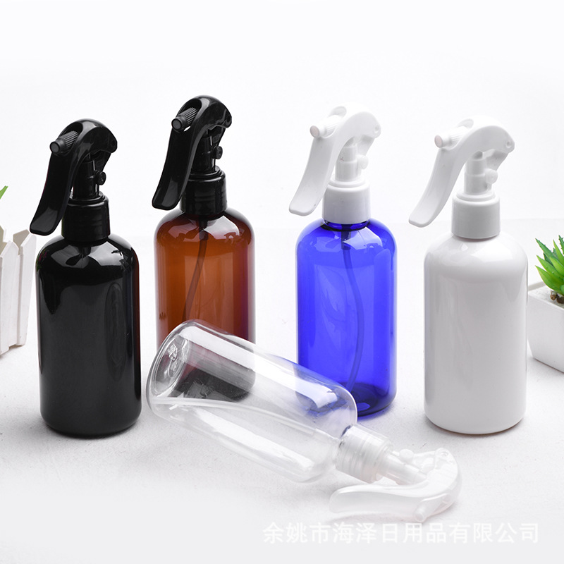 250ml矮胖瓶配H03小老鼠喷雾细喷消毒液瓶香水瓶24口塑料PET瓶-阿里巴巴