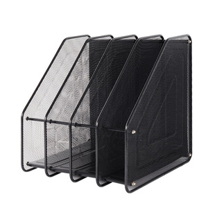 跨境金属文件架子桌面文件框书立资料架立式档案文件整理架文件栏-阿里巴巴