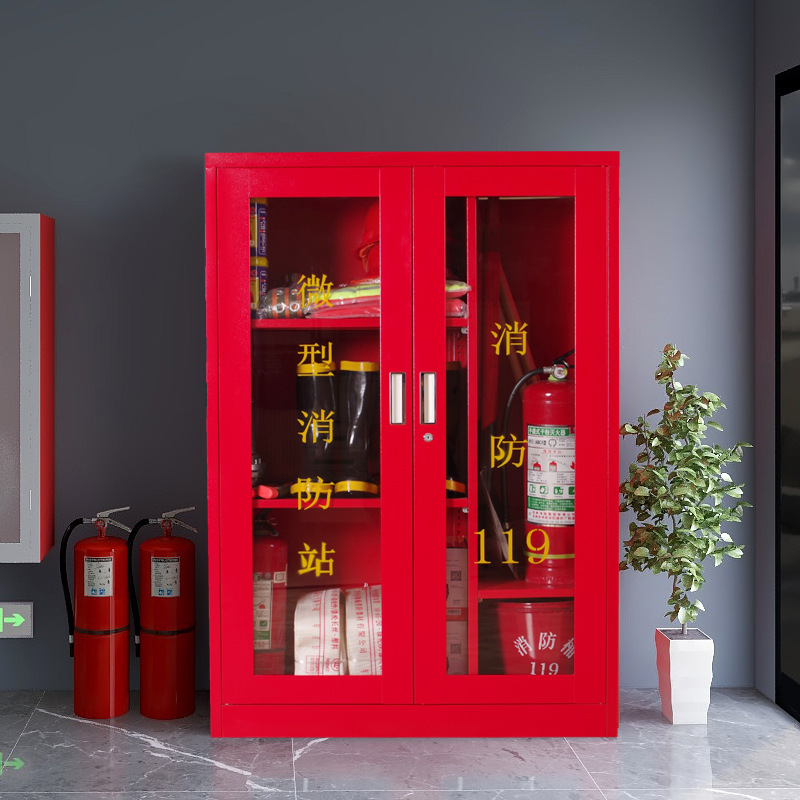 Miniature Fire Station Fire Cabinet Box Emergency Cabinet Tool Display ...