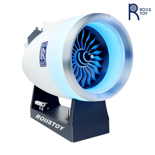 空客A380飞机TR900涡扇发动机模型可启动41cm桌面摆件灯光-阿里巴巴