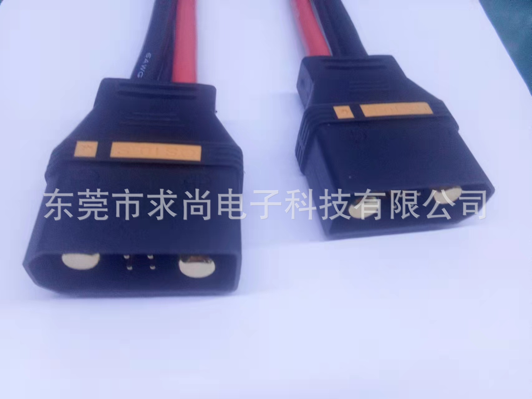 QS10-S护套式插头大电流连接器植保机电池插头充电器转接插头-阿里巴巴