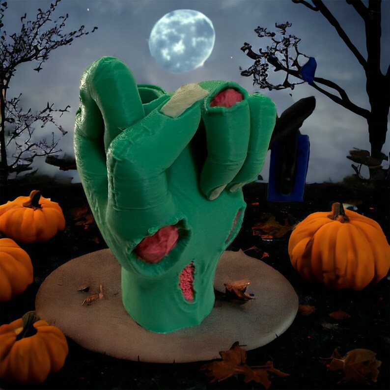 跨境新品Bendable zombie middle finger 可弯曲的僵尸中指摆件-阿里巴巴