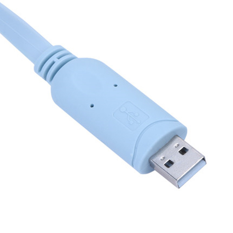 CH340 console usb rj45 RS232转串口思科H3C交换机路由器调试线-阿里巴巴
