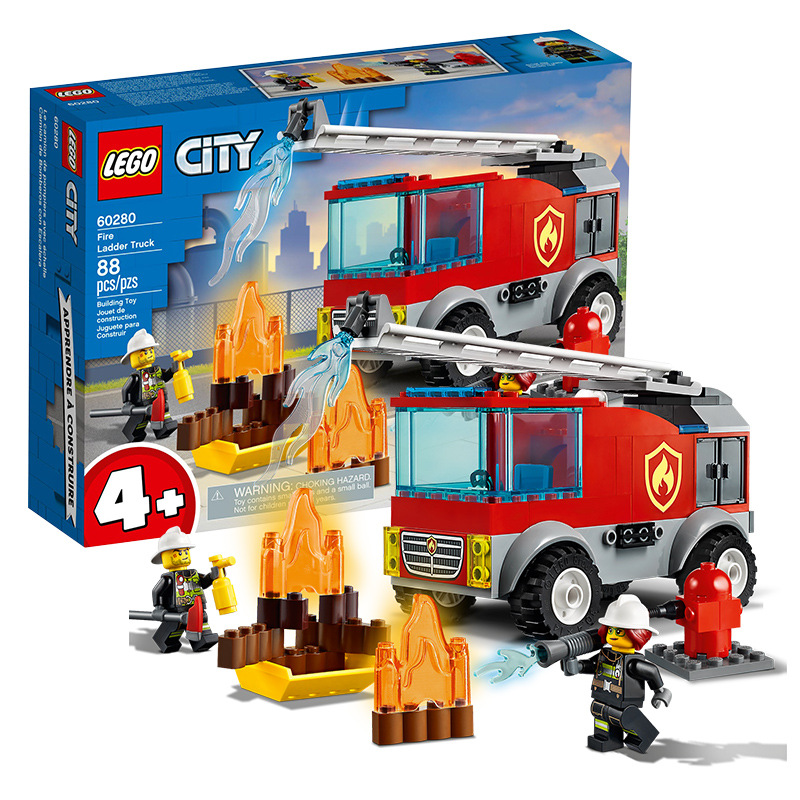 LEGO 乐高新品 城市系列 60280 60285 男孩拼装积木玩具-阿里巴巴