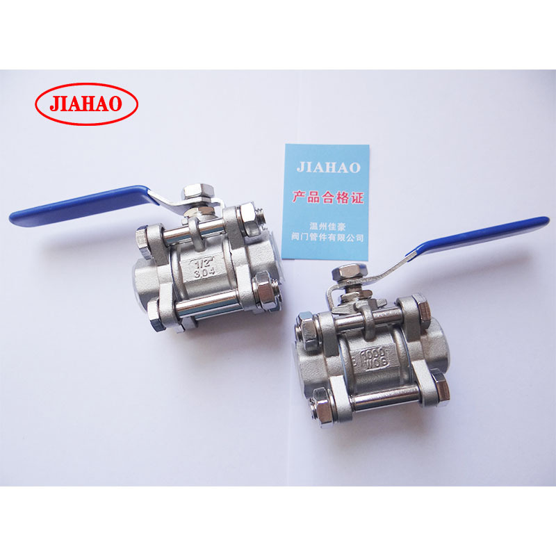 304不锈钢Q11H-16P Q11H-25P 3PC 硬密封高温内螺纹三片式球阀-阿里巴巴