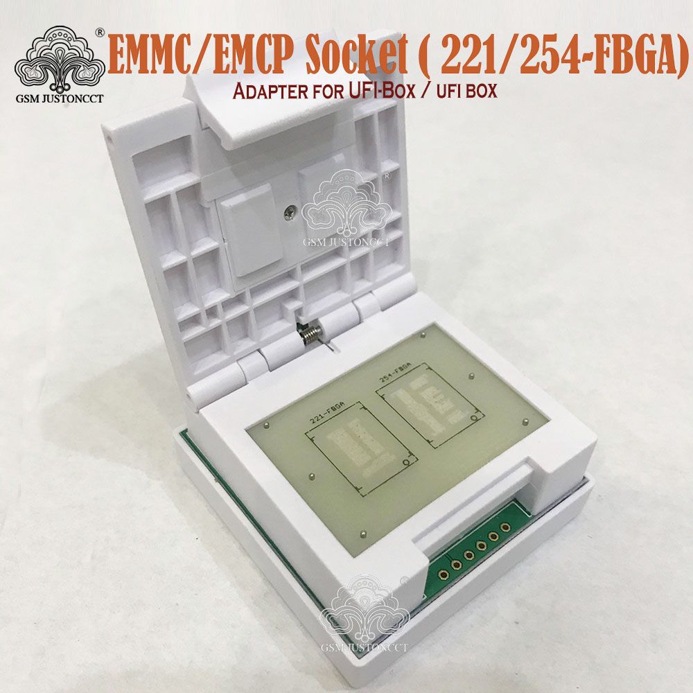 UFI BOX + eMMC Socket SupportBGA 153/169/162/186/221 254-阿里巴巴