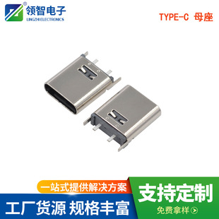 TYPE-C2P插板H9.3 10.0 10.5 13.0 13.7 14.2 15.0两脚插母座-阿里巴巴